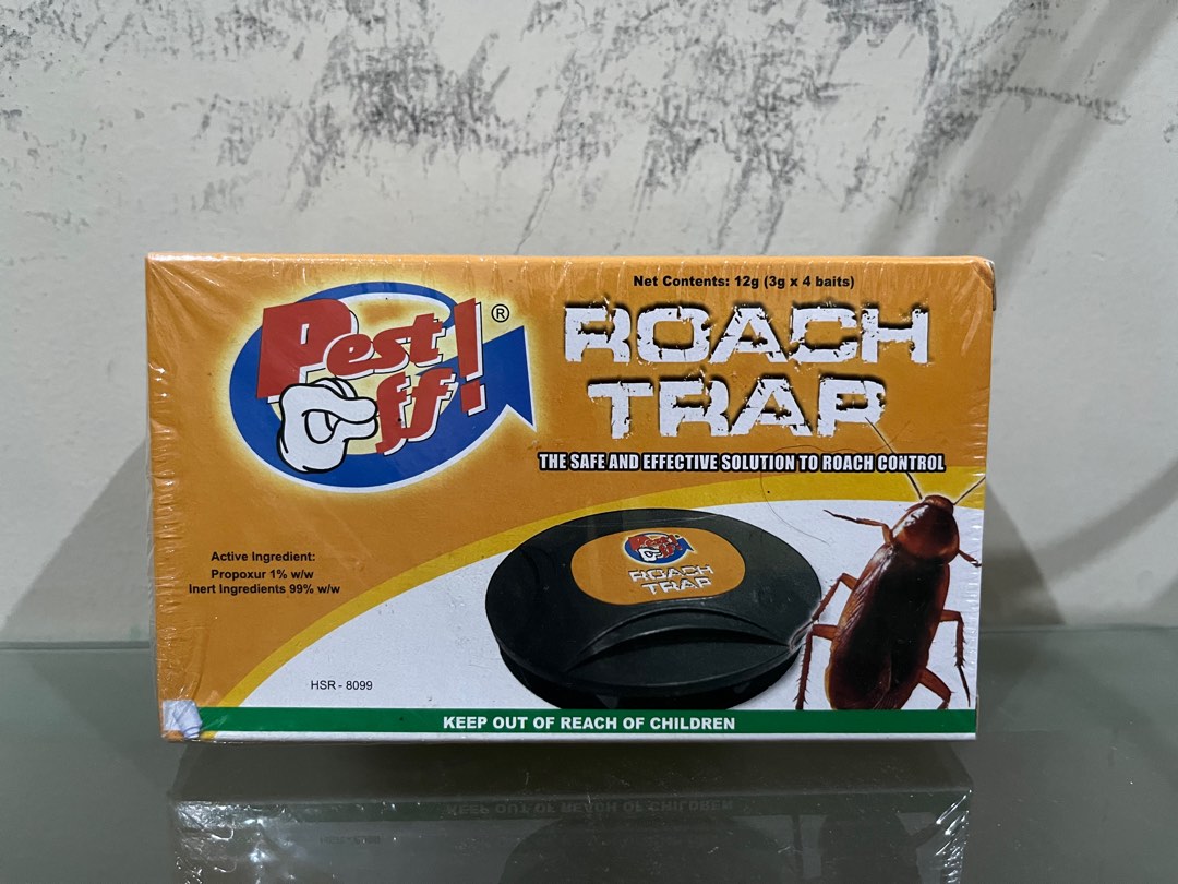 Pest Off Roach Trap X 3 On Carousell