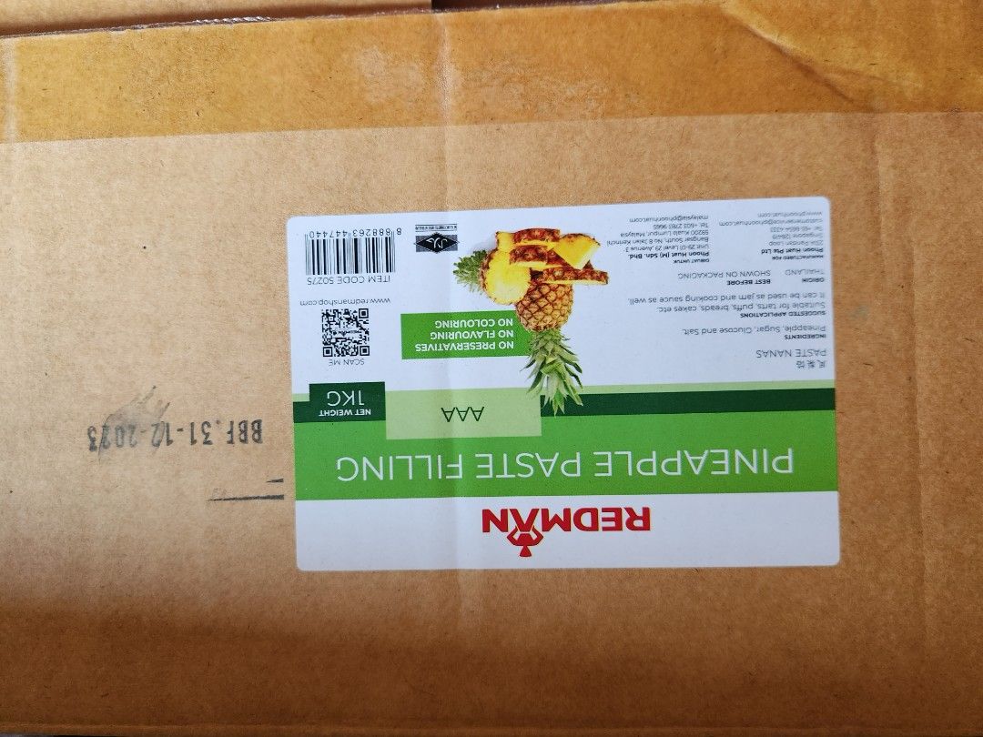 Phoon Huat Pineapple Jam, Food & Drinks, Packaged & Instant Food on ...