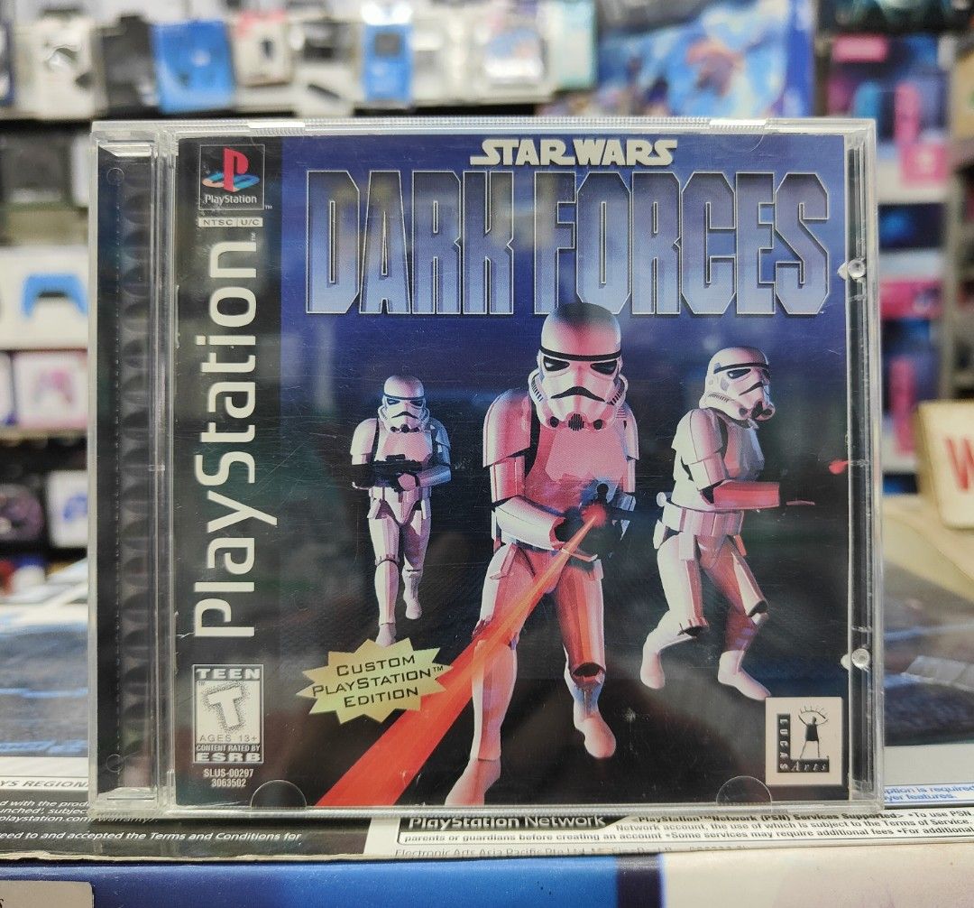 Playstation 1 Star Wars Dark Forces, Video Gaming, Video Games ...