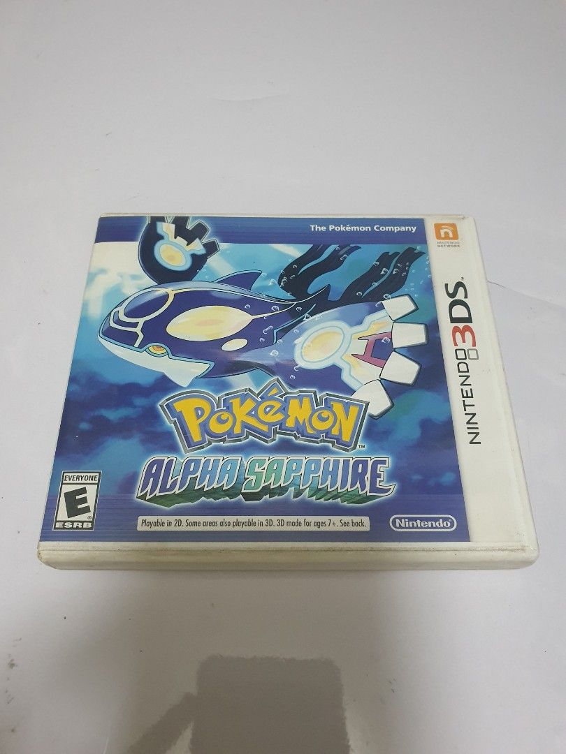 Pokemon Alpha Sapphire 3DS (Nintendo 3DS, USA), Video Gaming, Video Games, Nintendo on Carousell