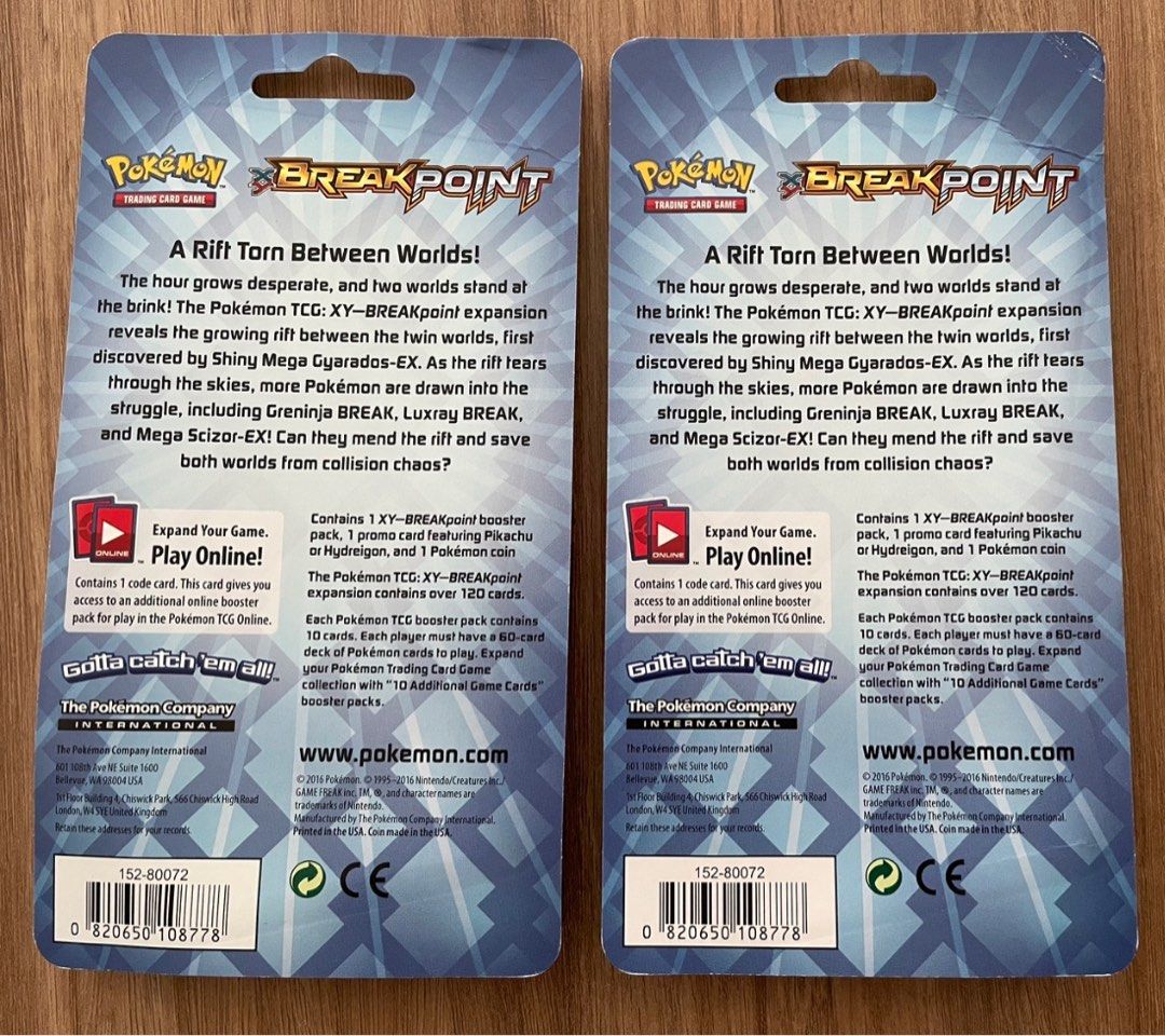 Pokemon Breakpoint Checklane with Pikachu Promo, Hobbies & Toys, Toys ...