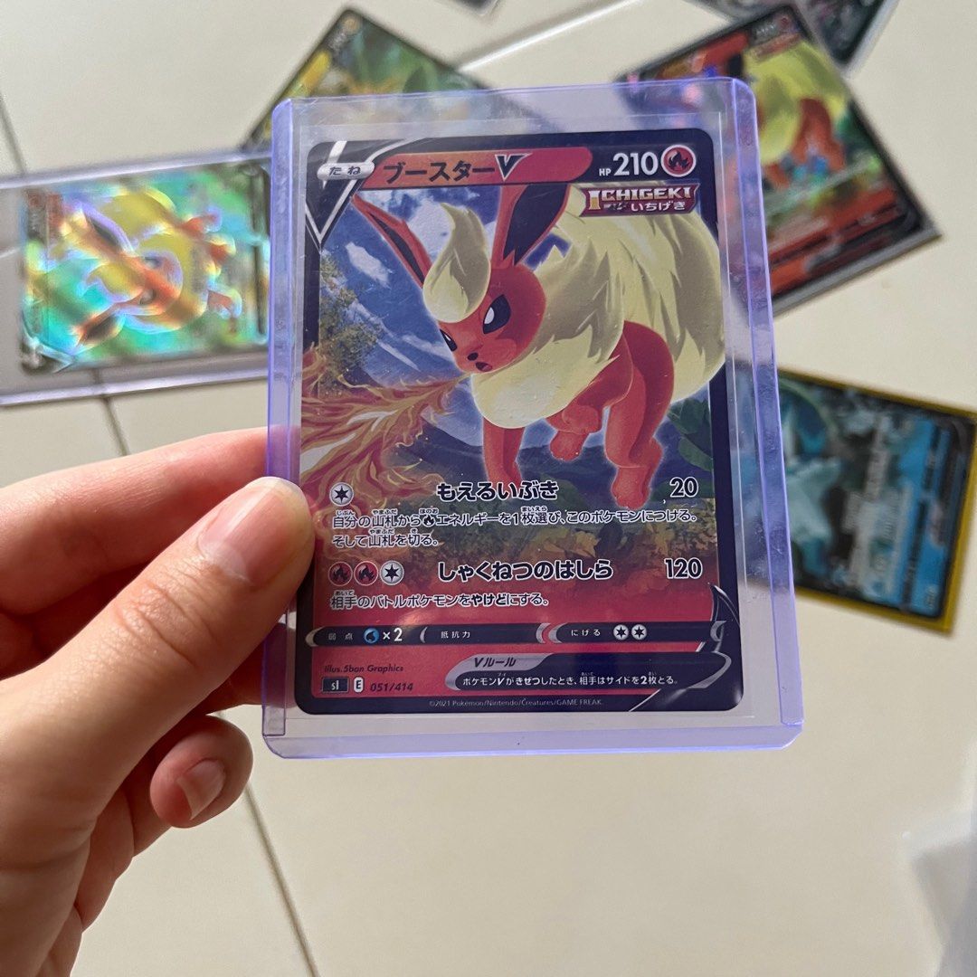 Pokemon card eevee heroes korean Japanese Japan jap umbreon V umbreon ...