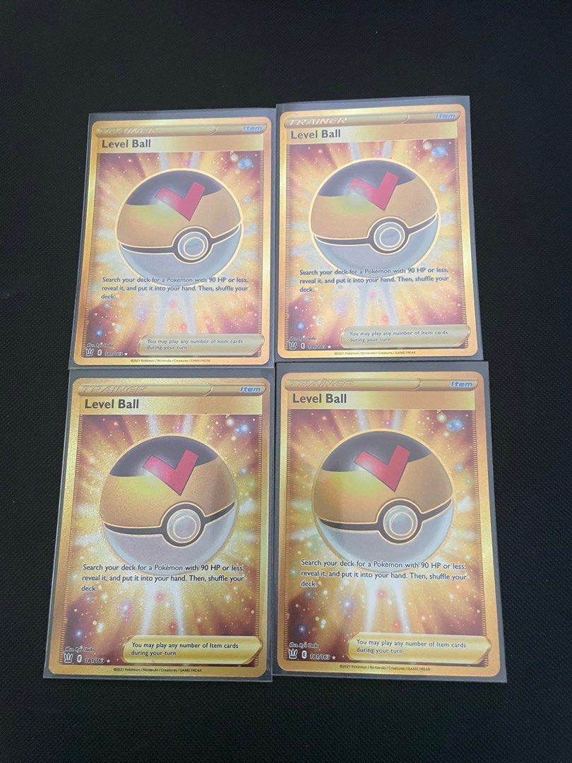 Pokemon TCG Battle Style Level Ball Secret Rare 181/163, Hobbies & Toys ...