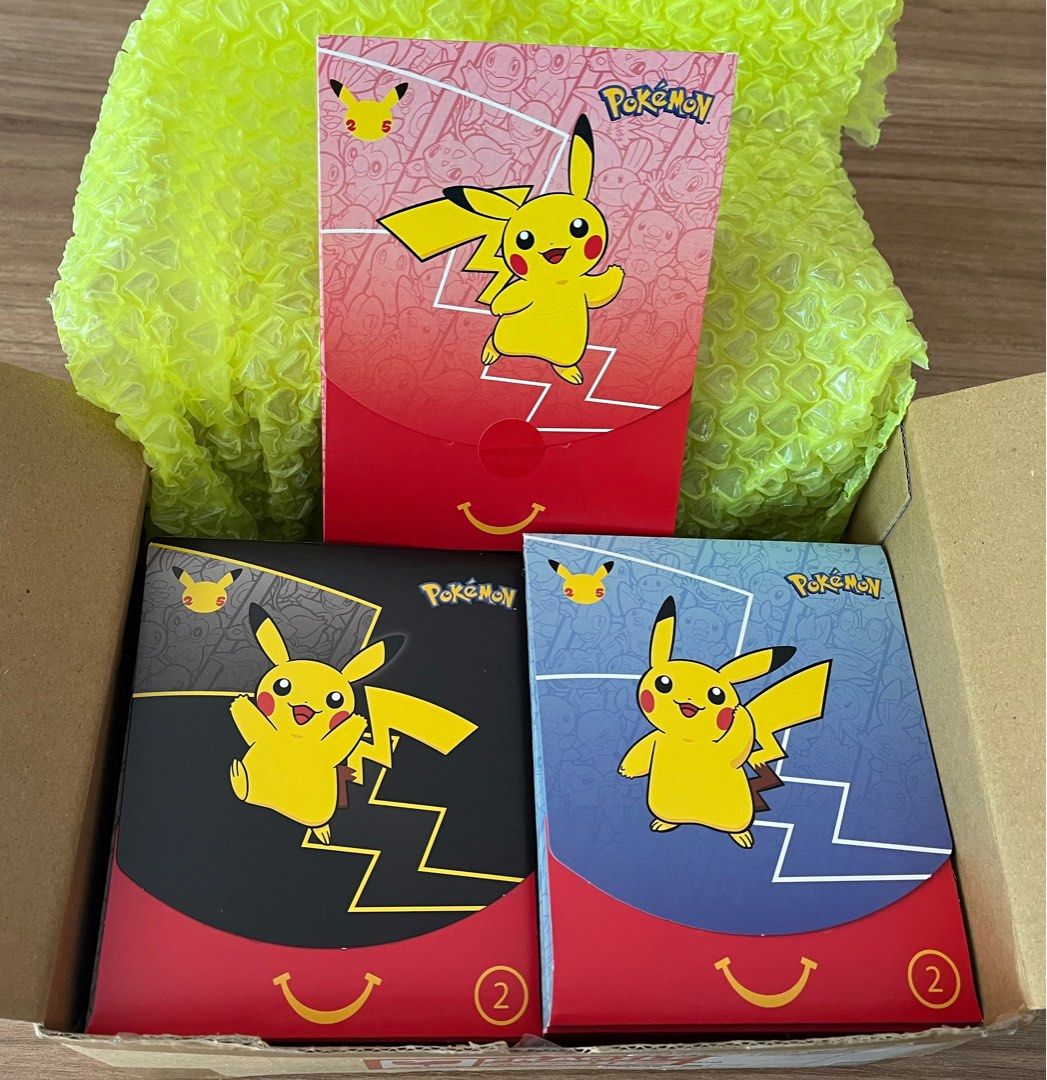 Pokemon x McDonald’s Booster Pack, Hobbies & Toys, Toys & Games on ...
