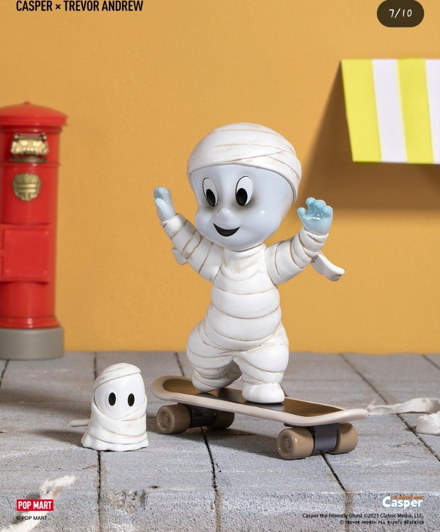 Popmart hauls #popmart #capspertrevor #casper #horror #ghost #cute #new ...