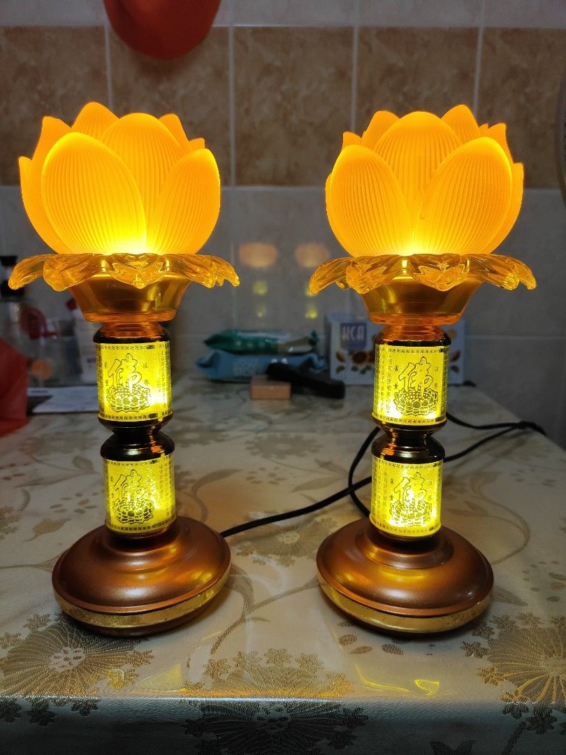 Praying alter lights, Furniture & Home Living, Lighting & Fans ...
