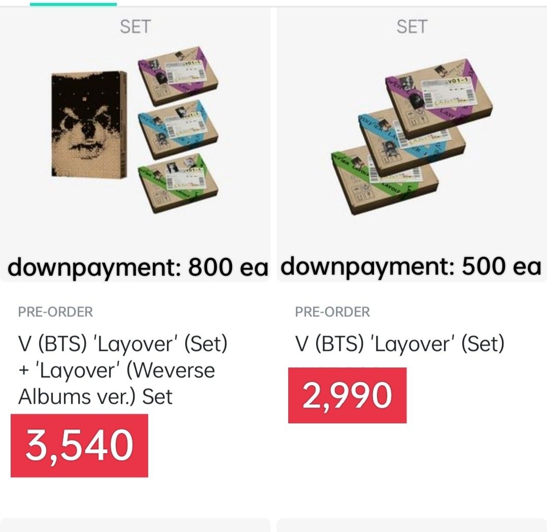 [PRE-ORDER] OFFICIAL BTS TAEHYUNG LAYOVER WITH WEVERSE POB on Carousell
