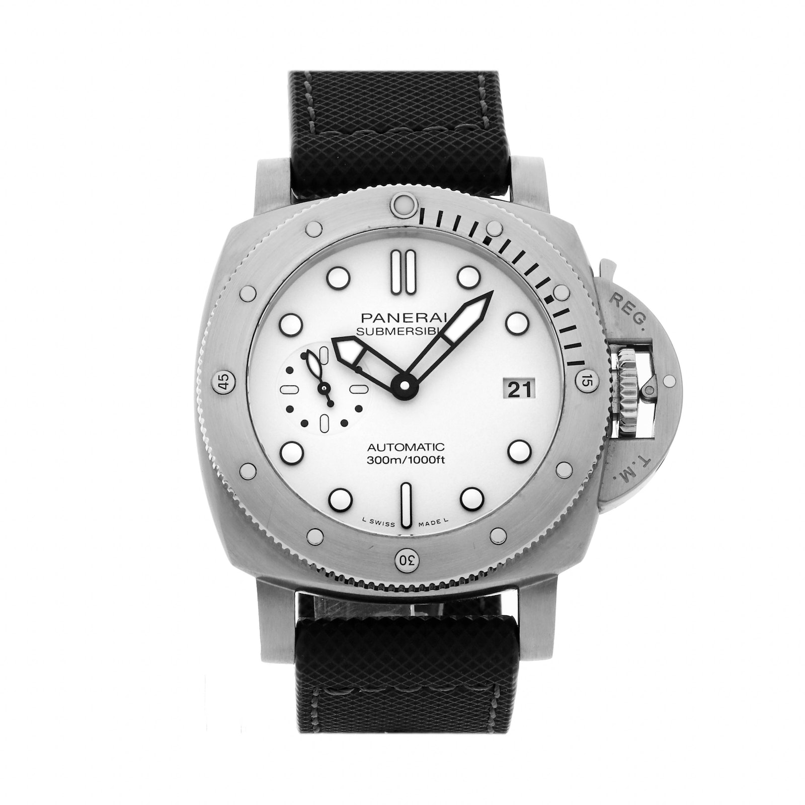 Pre-Owned Panerai Submersible Bianco PAM 1223, Luxury, Watches on Carousell