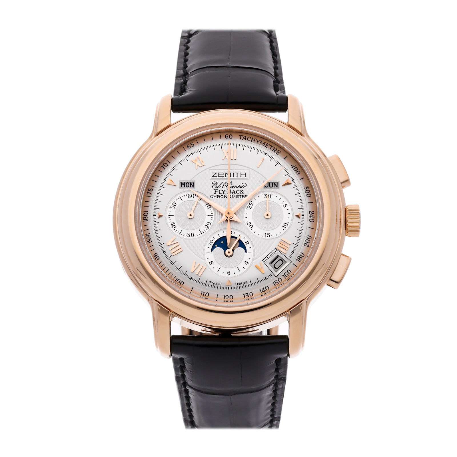 Pre-Owned Zenith Chronomaster GT Moon Phase El Primero Flyba, Luxury ...