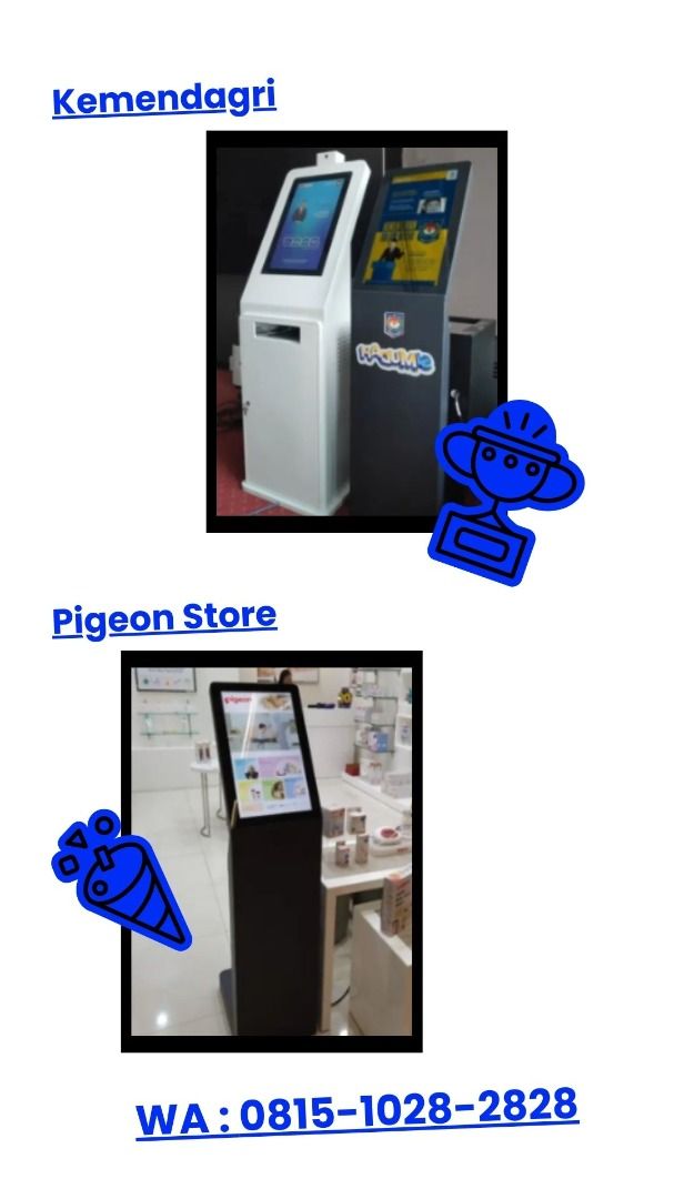 Promo! Kiosk Interaktif Terbaik Jakarta, WA : 081510282828, contoh ...