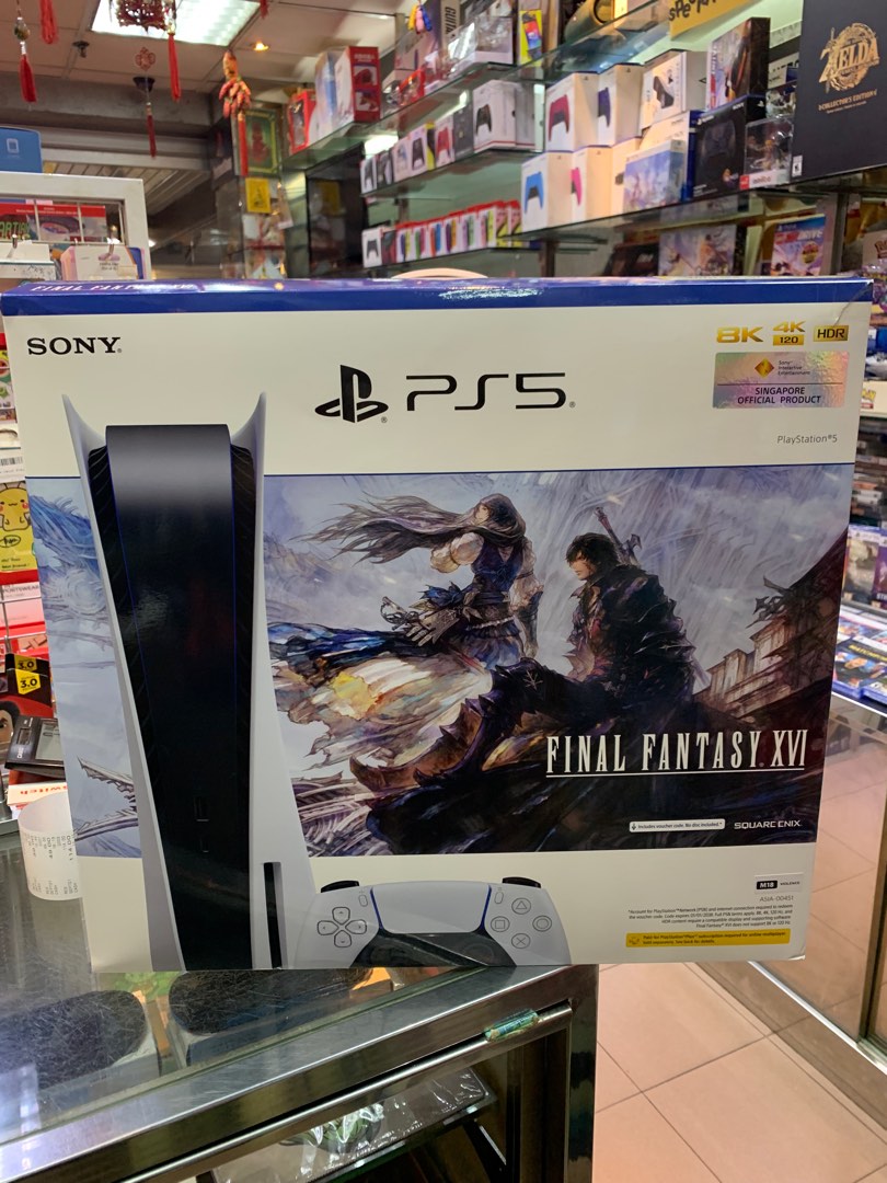 Ps5 ff16 disc version local set, Video Gaming, Video Game Consoles ...