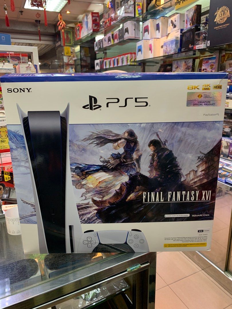 Ps5 ff16 disc version local set, Video Gaming, Video Game Consoles ...