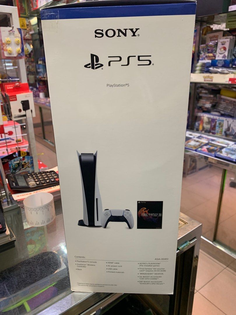 Ps5 ff16 disc version local set, Video Gaming, Video Game Consoles ...