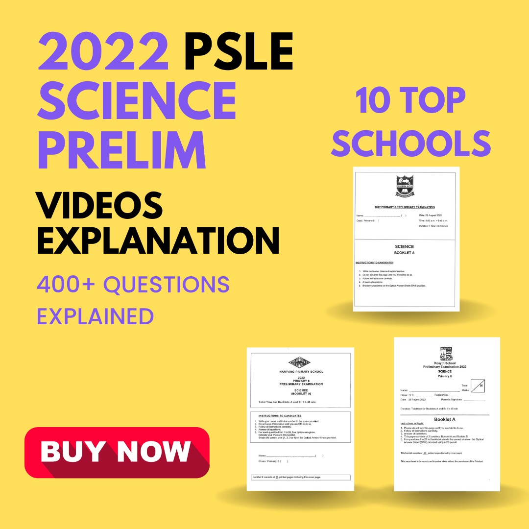 PSLE Science Prelim 2022 Ultimate Video Guide, Hobbies & Toys, Books ...