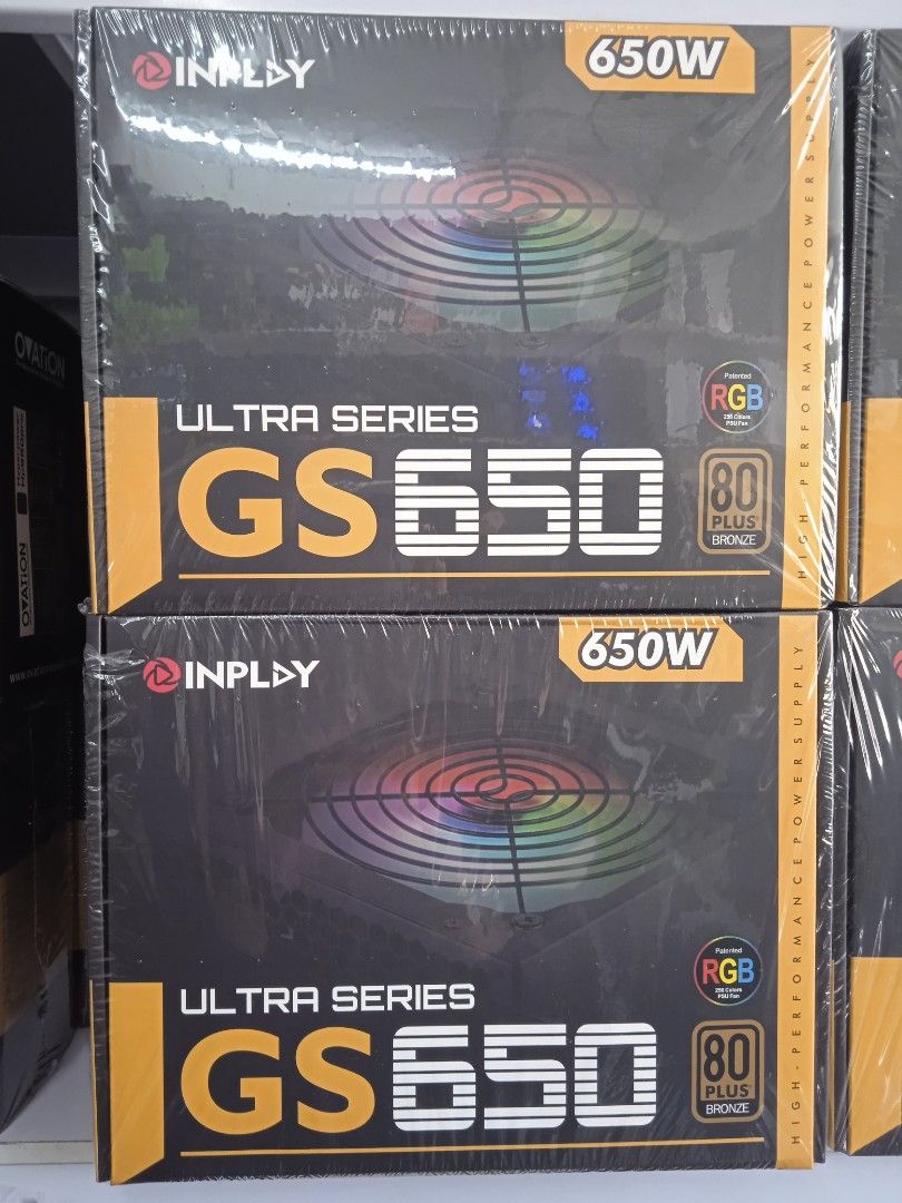 PSU: INPLAY 650W / 750W 80+ BRONZE on Carousell