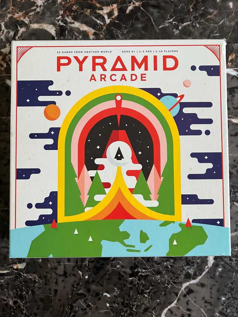 Pyramid Arcade board game like new, Hobbies & Toys, Toys & Games on ...