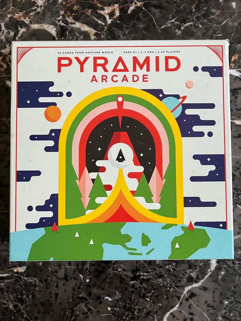 Pyramid Arcade board game like new, Hobbies & Toys, Toys & Games on ...