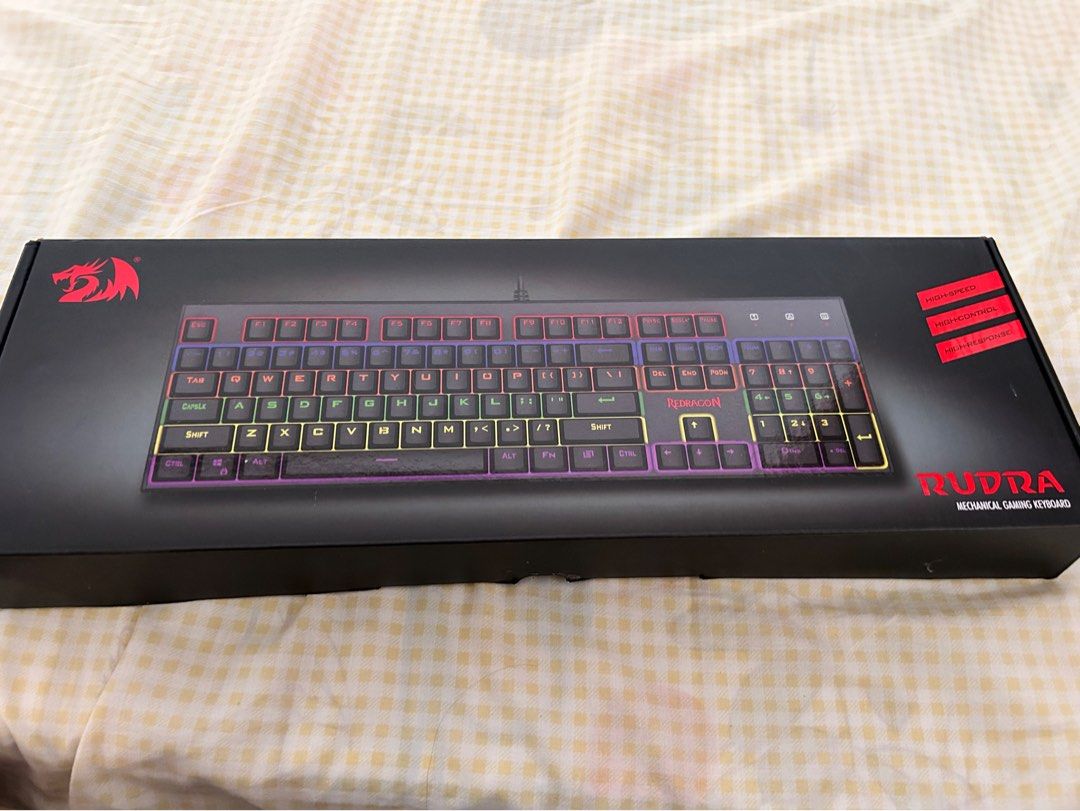 Red Dragon Rudra Mech Keyboard, Computers & Tech, Parts & Accessories ...