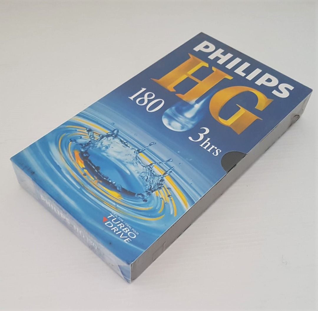 Retro Gadget, Rare Philips VHS Video Cassette Tape, Turbo Drive, Model ...