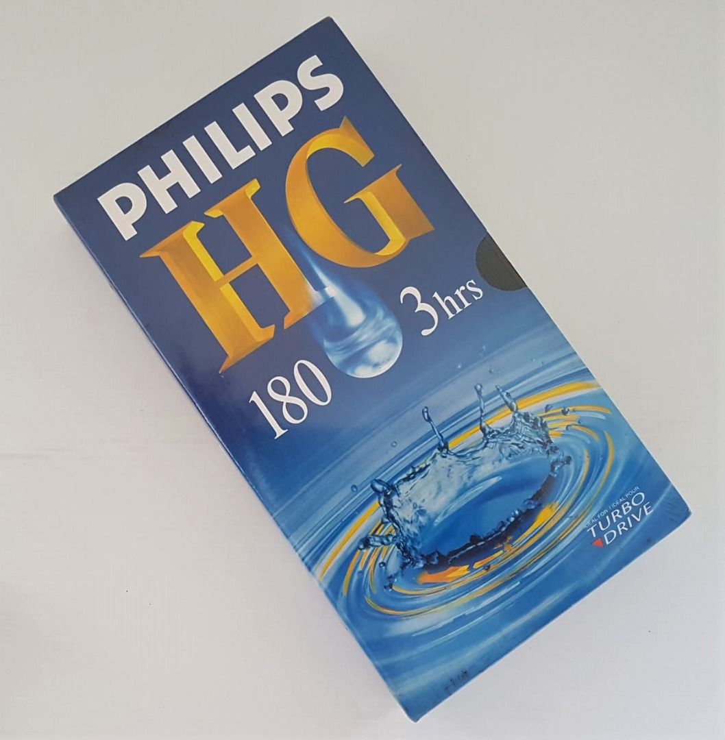 Retro Gadget, Rare Philips VHS Video Cassette Tape, Turbo Drive, Model ...