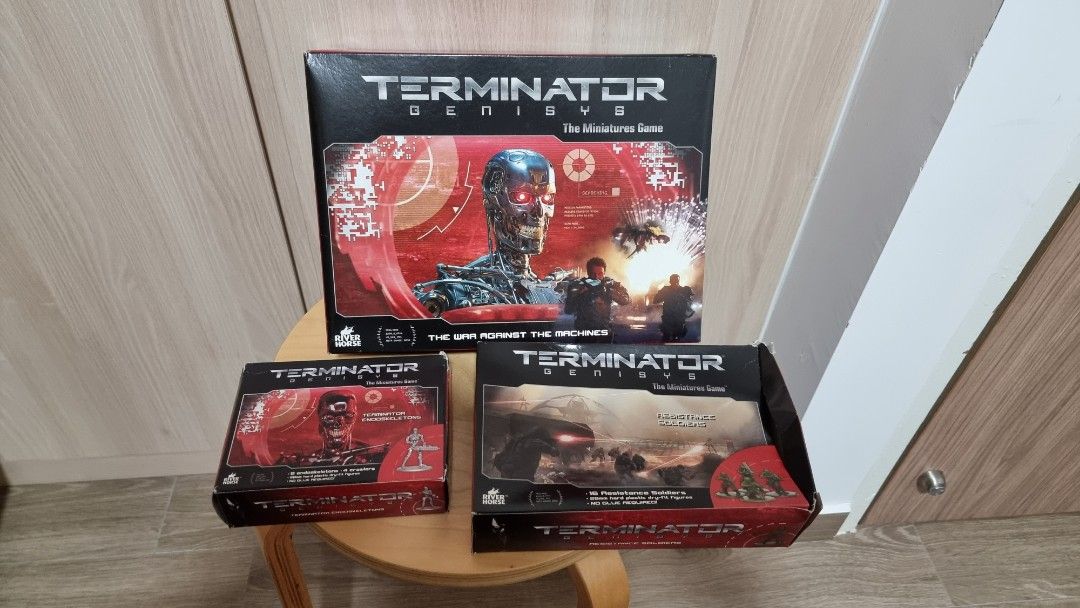 River Horse Terminator Genisys Miniatures Game, Hobbies & Toys, Toys ...