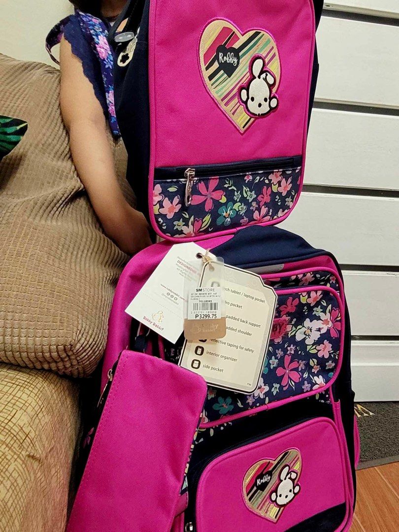 Robby Rabbit trolley bag 16 inches, Babies & Kids, Babies & Kids ...