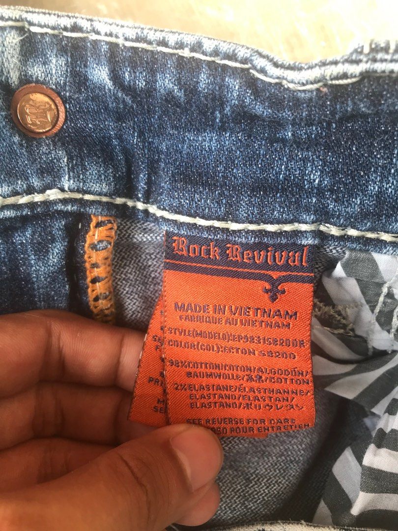 Rock Rival Jeans, Men's Fashion, Bottoms, Jeans on Carousell