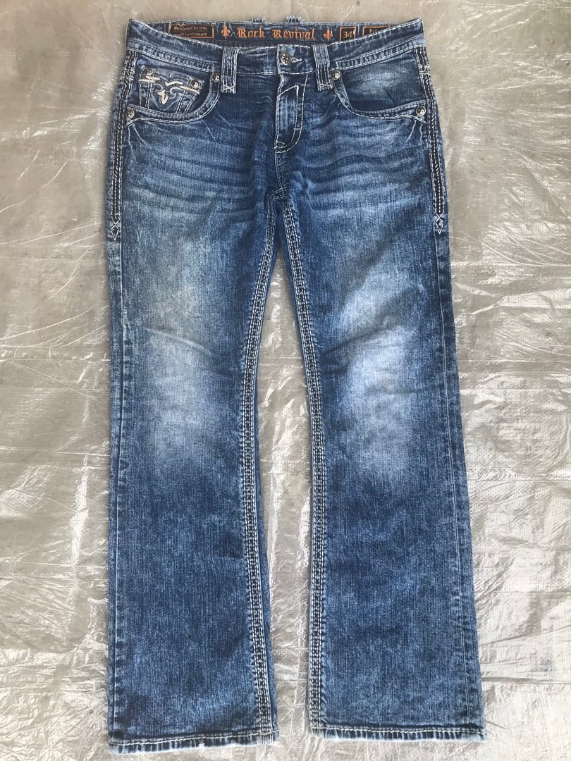 Rock Rival Jeans, Men's Fashion, Bottoms, Jeans on Carousell