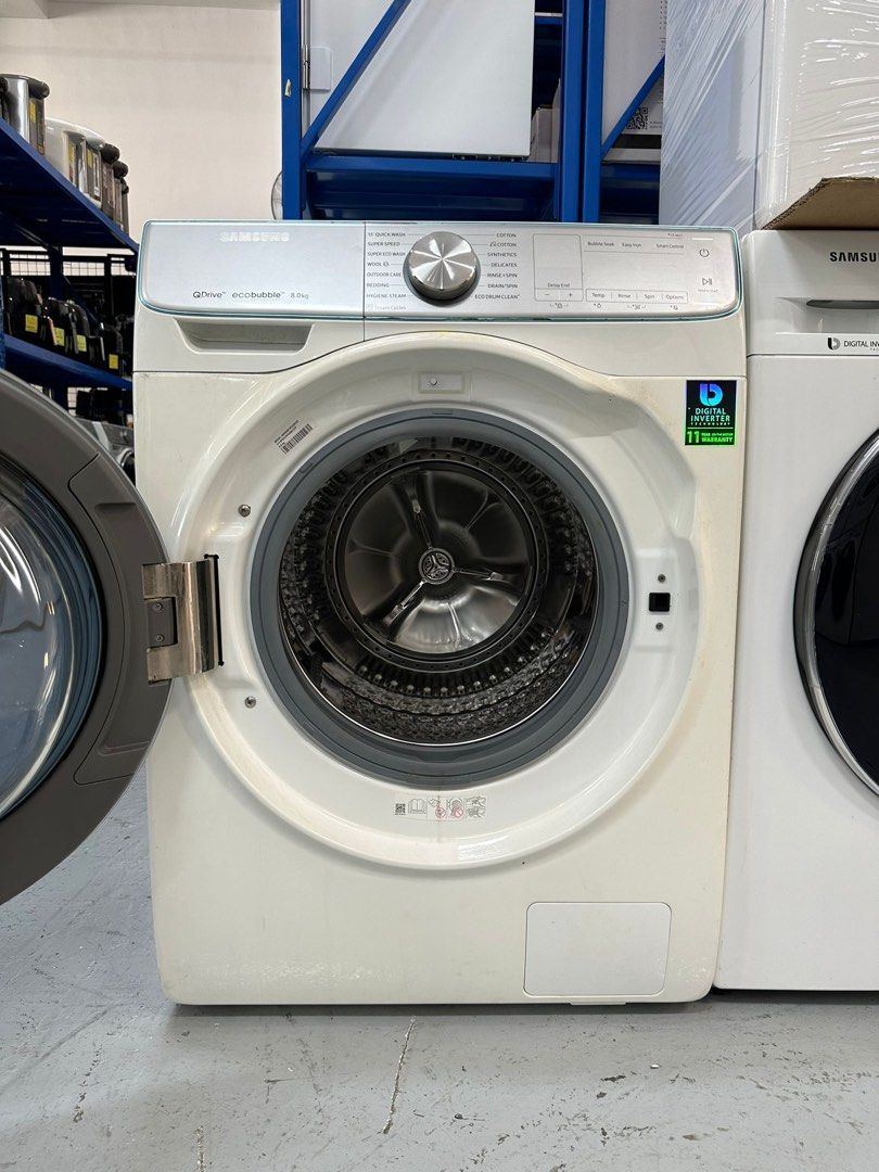 Samsung 8Kg Front Load Add Wash WW80M74FNOR-SP Washing Machine, TV ...