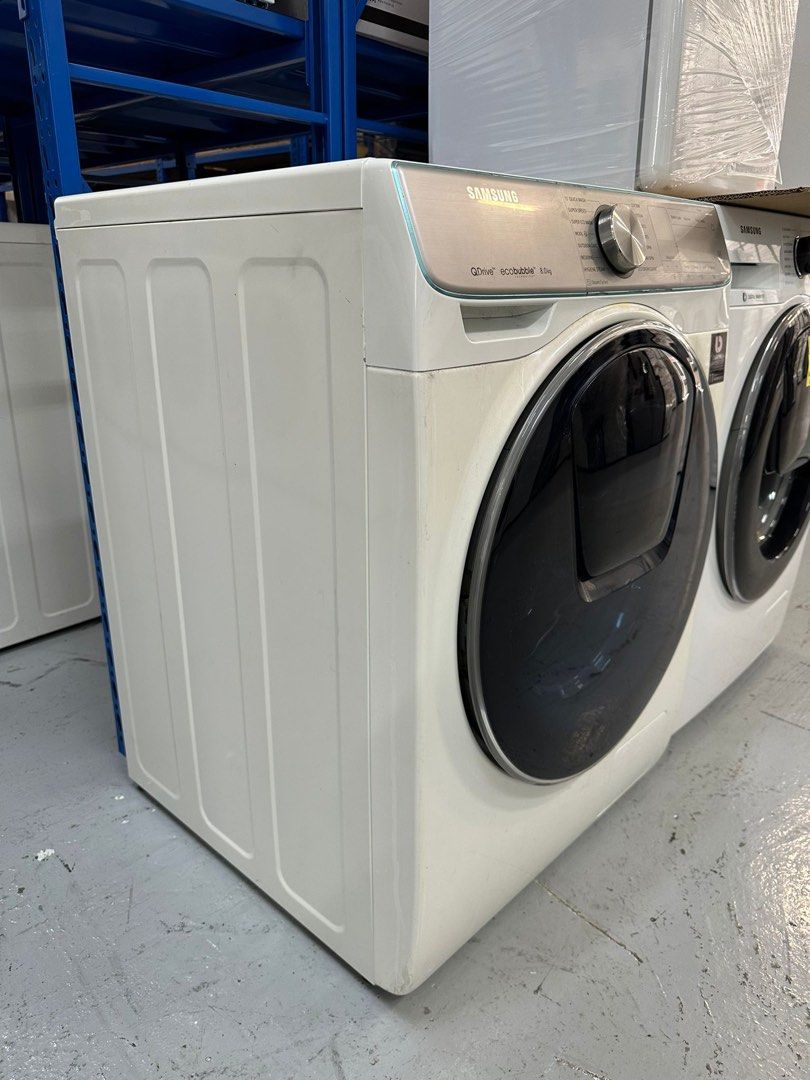 Samsung 8Kg Front Load Add Wash WW80M74FNOR-SP Washing Machine, TV ...