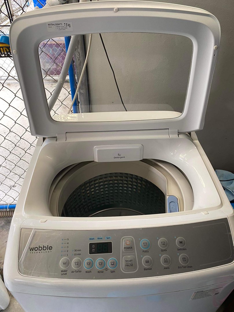 Samsung automatic washing machine 7.5kg, TV & Home Appliances, Washing ...