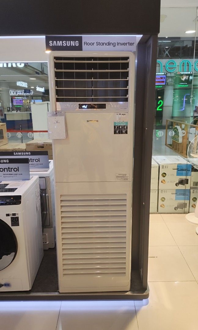 SAMSUNG FLOOR MOUNTED AIRCON INVERTER 100% FACTORY SEALED, TV & Home ...