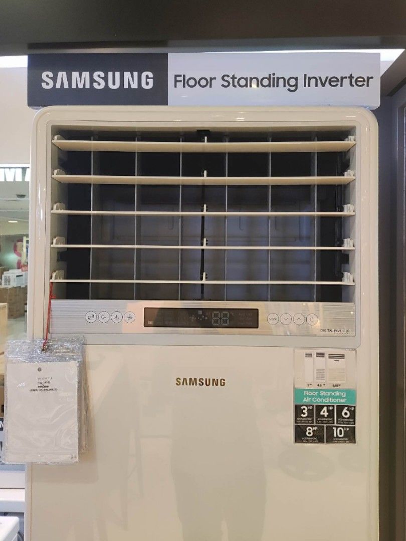 SAMSUNG FLOOR MOUNTED AIRCON INVERTER 100% FACTORY SEALED, TV & Home ...