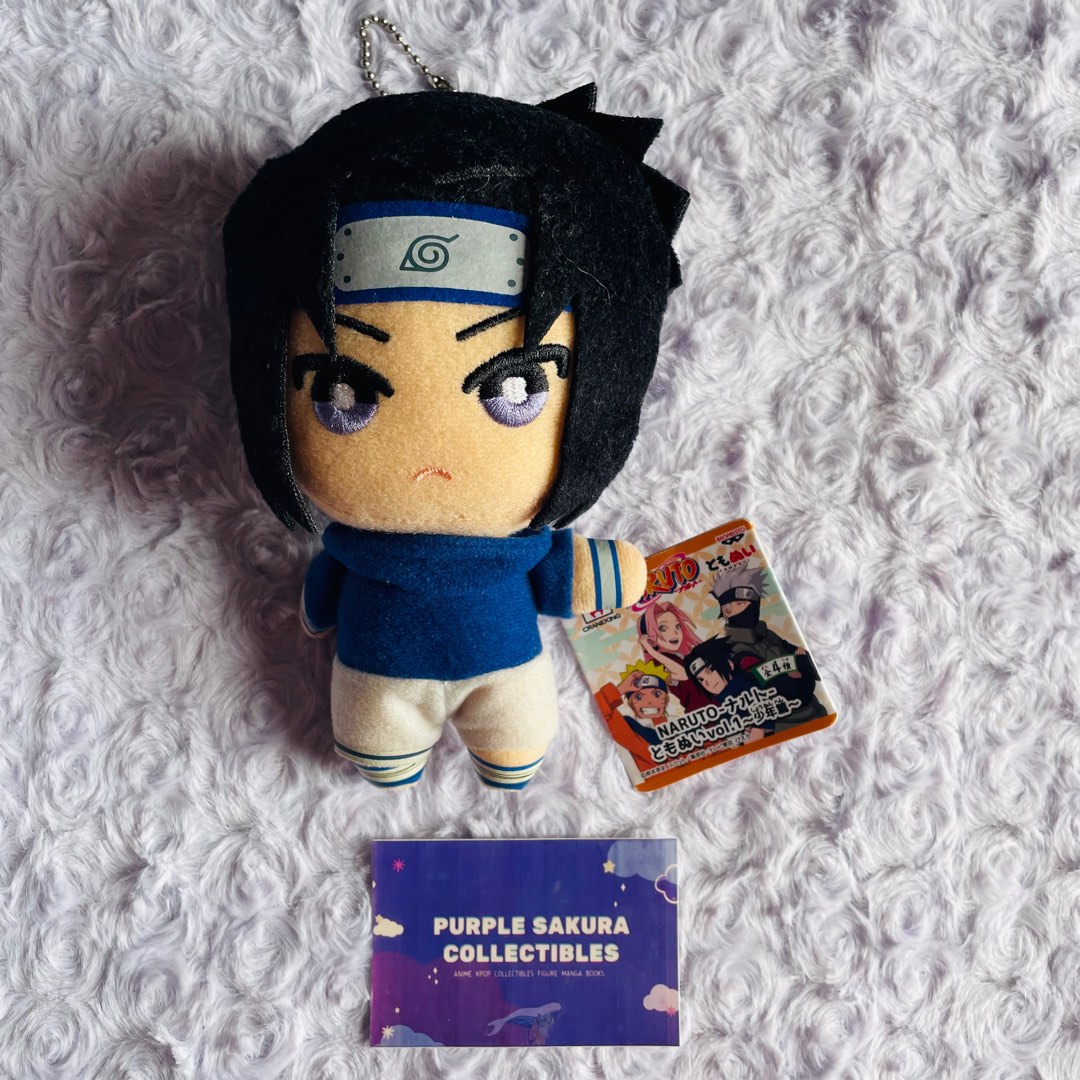 Sasuke Uchiha Young version Plush (Naruto Official) on Carousell