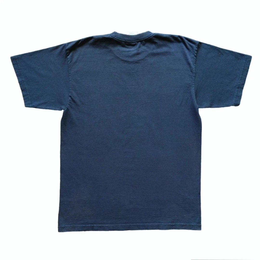 Shaka Navy Blue Plain Tee on Carousell