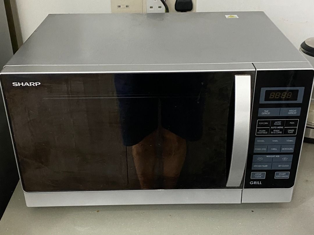 Sharp Microwave R-72A1(SM)V, TV & Home Appliances, Electrical, Adaptors ...