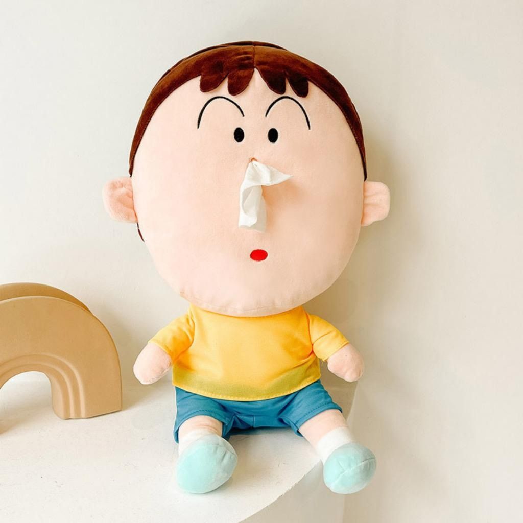 Shin Chan Bo Chan Tissue Cover Pillow 45cm, Furniture & Home Living ...