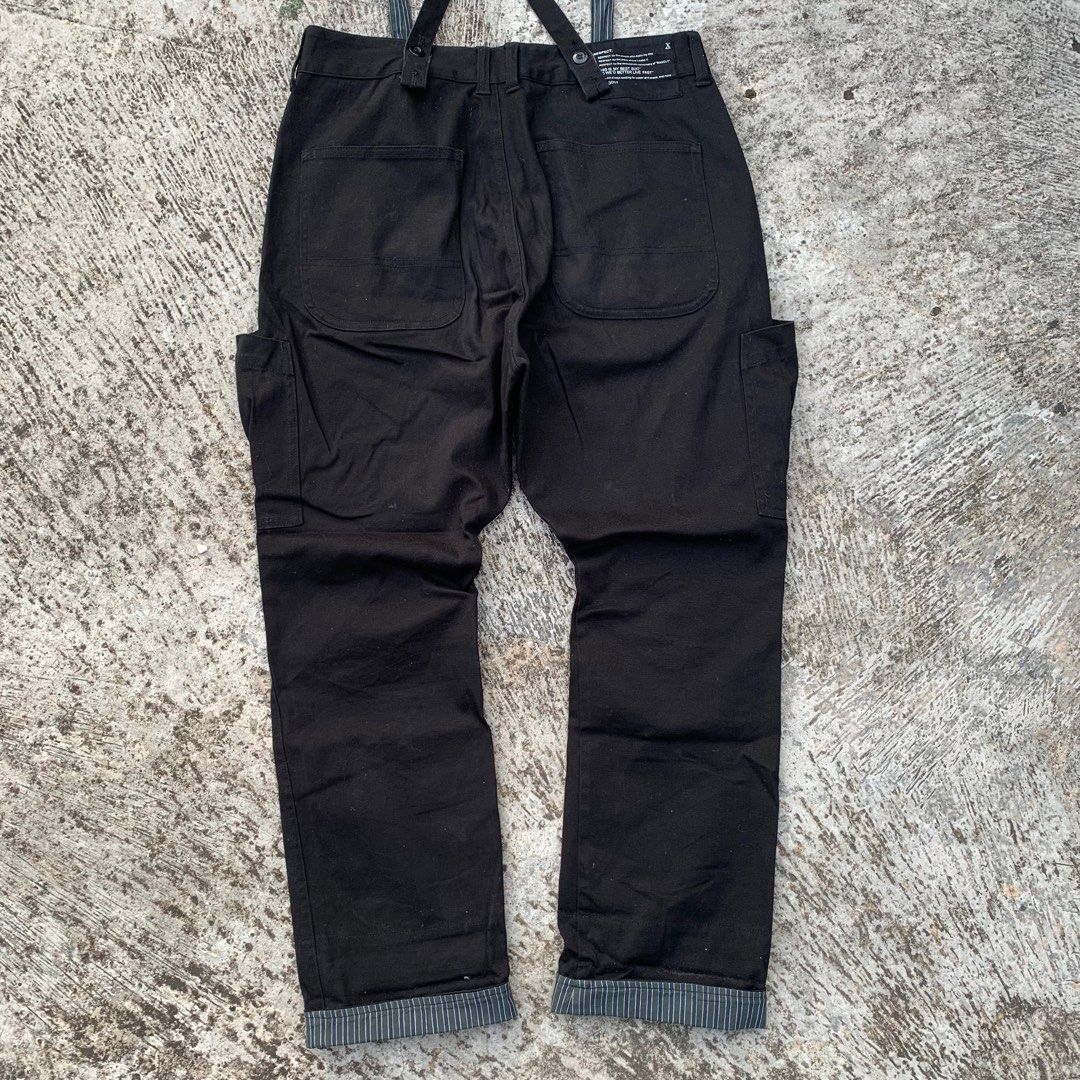 Skinhead Rag out Overall cargo pants suspander second, Fesyen Pria ...