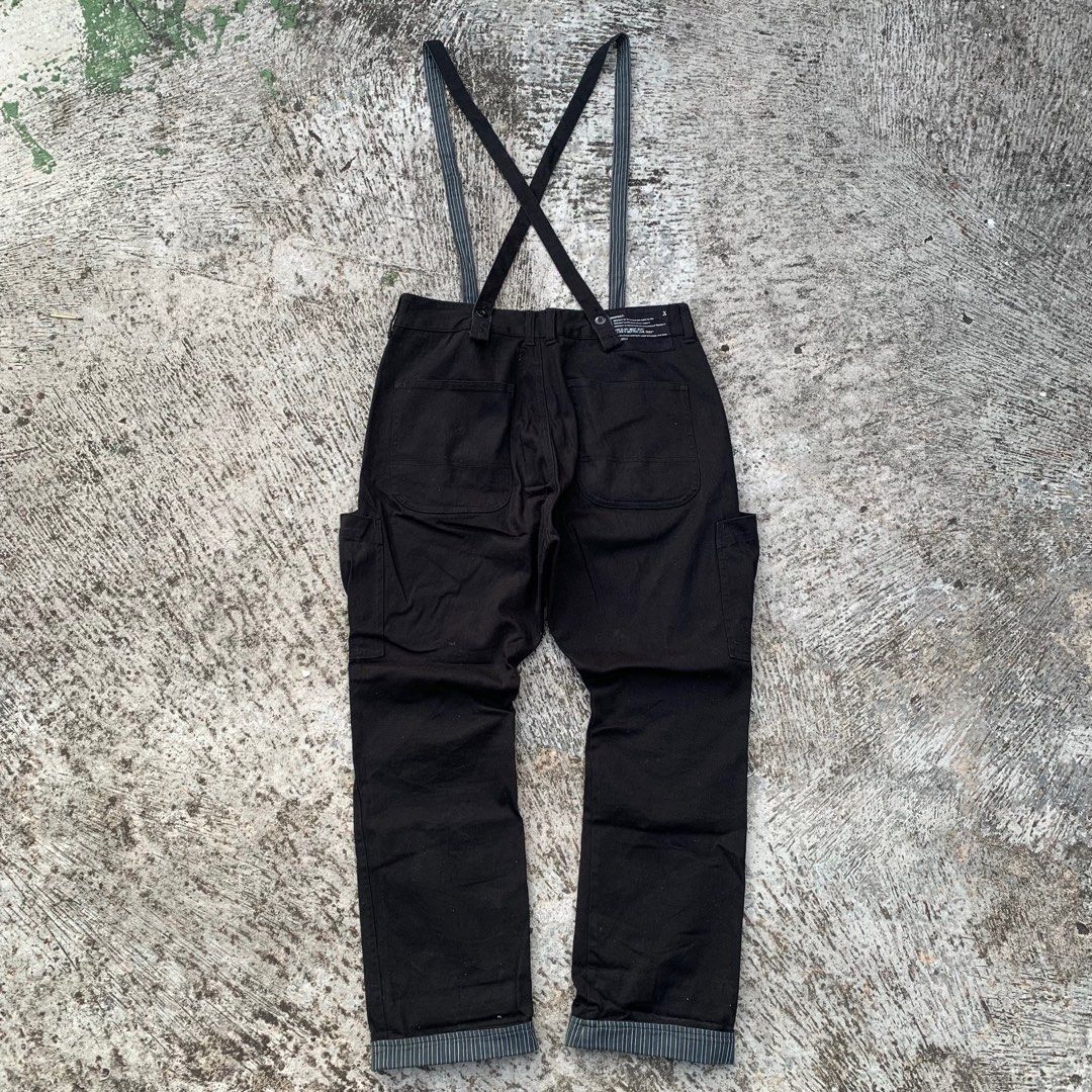 Skinhead Rag out Overall cargo pants suspander second, Fesyen Pria ...