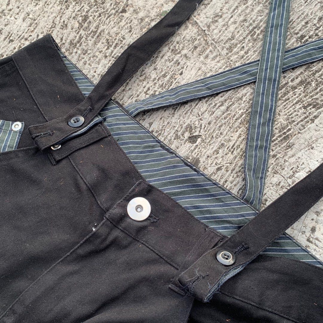 Skinhead Rag out Overall cargo pants suspander second, Fesyen Pria ...