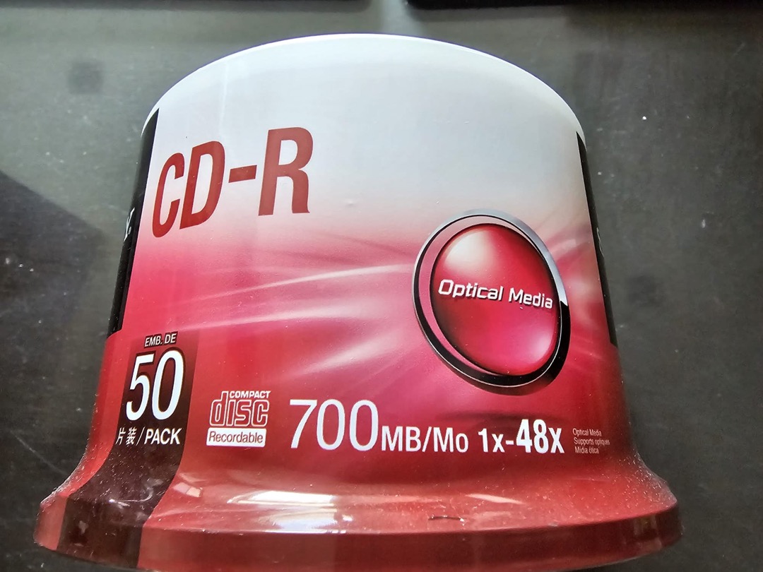 Sony 50 Pack Cd-r 80 Minute Blank 700mb 1-48x, Computers & Tech, Office ...