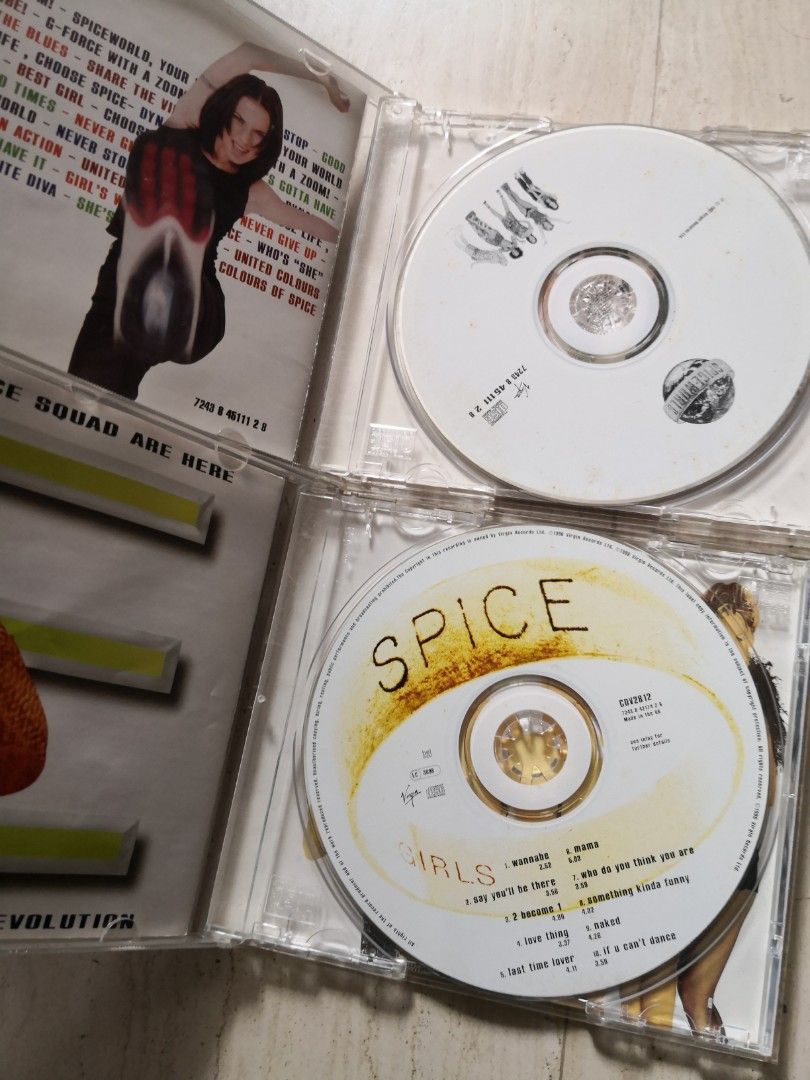 Spice Girls Double CDs Album, Hobbies & Toys, Music & Media, CDs & DVDs ...