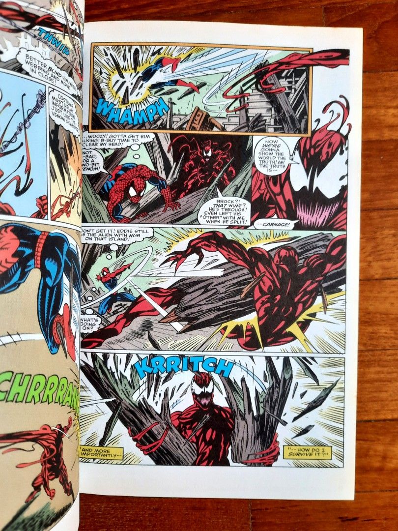 Spider-Man : Carnage (1993) TPB 1st appearance of Cletus Kasady ...