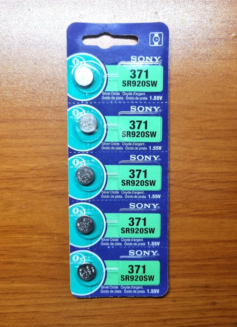 x5 SR920SW Sony Watch Battery, Everything Else on Carousell