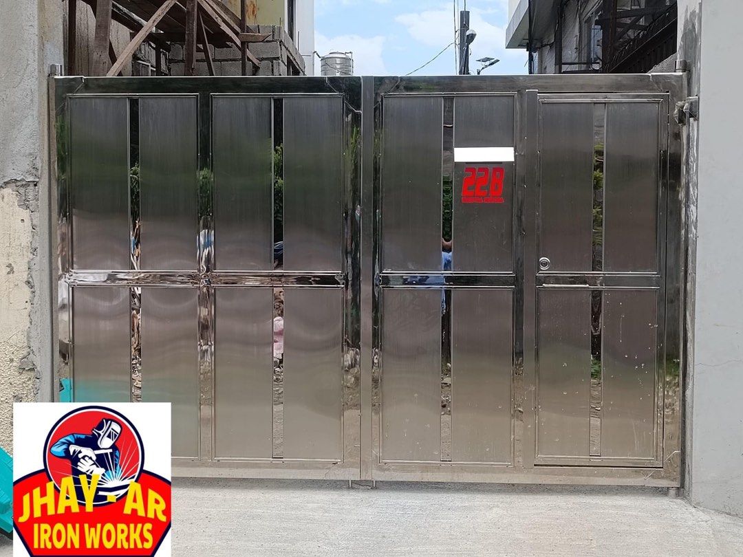 Stainless Swing Gate, Furniture & Home Living, Outdoor Furniture on ...