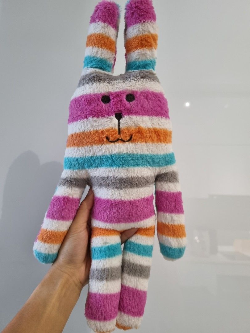 Craftholic Stripey Plushie, Hobbies & Toys, Toys & Games on Carousell
