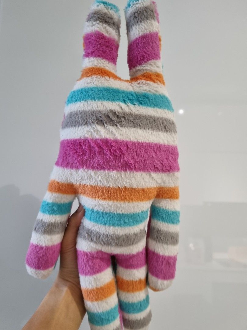 Craftholic Stripey Plushie, Hobbies & Toys, Toys & Games on Carousell
