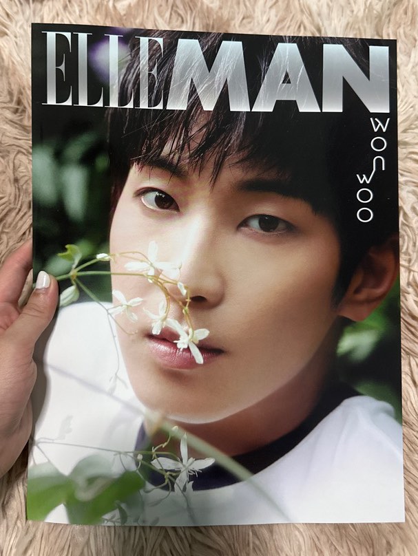 SVT WONWOO ELLEMAN MAGAZINE, Hobbies & Toys, Books & Magazines ...
