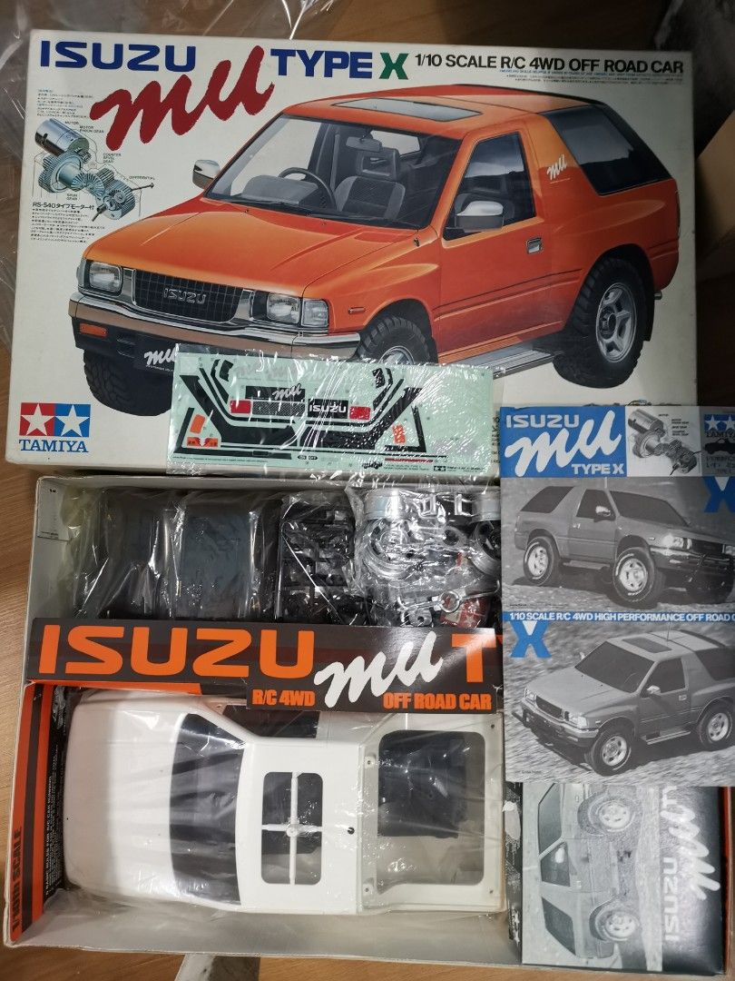 Tamiya isuzu mu type x, Hobbies & Toys, Toys & Games on Carousell