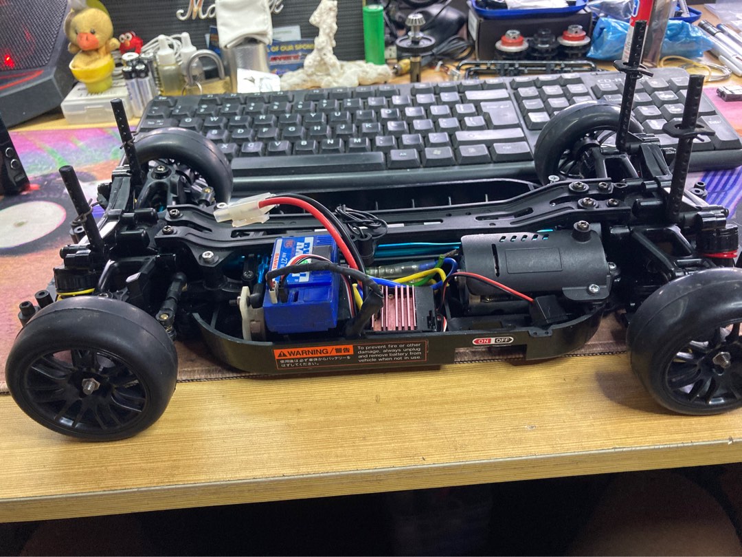 Tamiya TT01 kit with upgrades, Hobbies & Toys, Toys & Games on Carousell